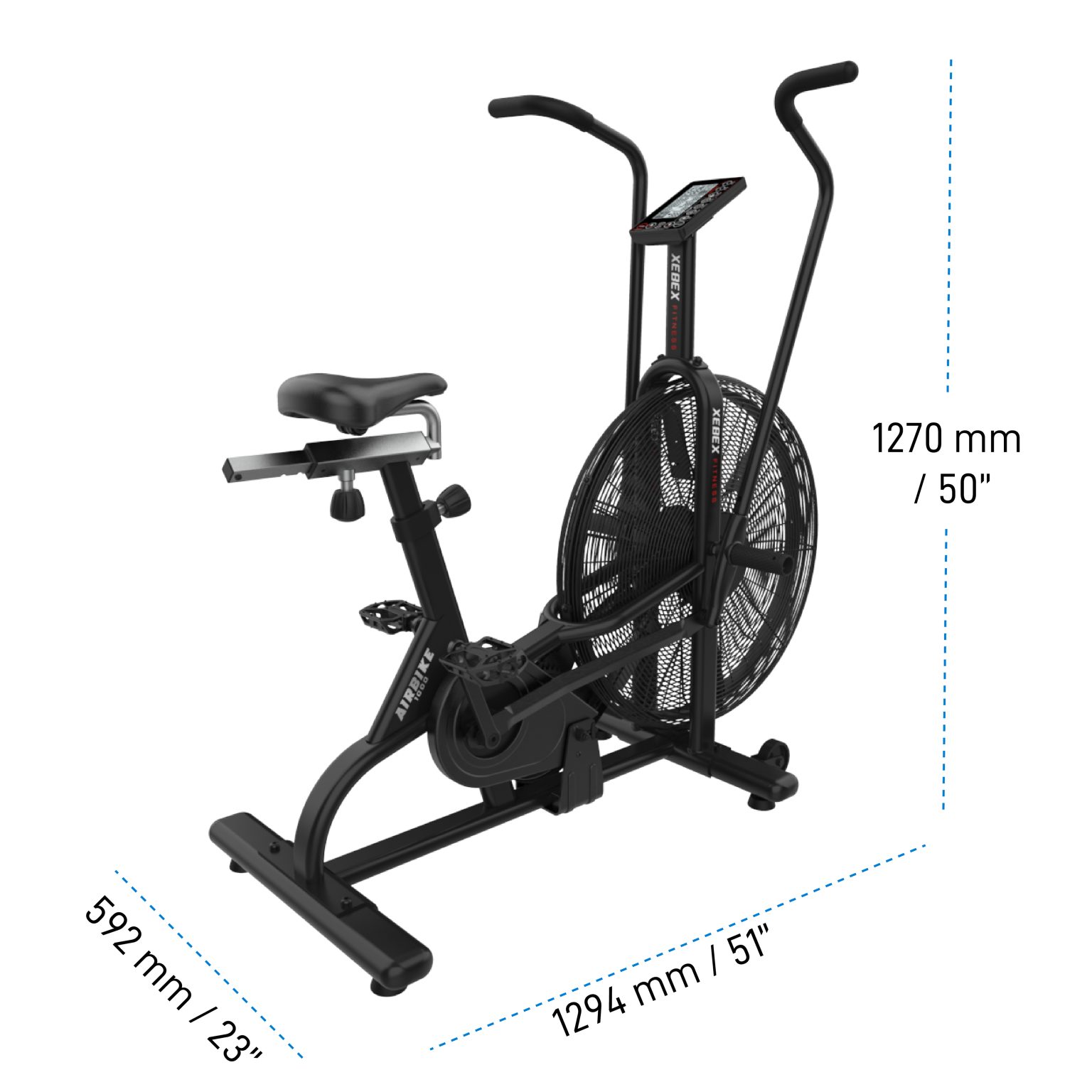 XEBEX AIR BIKE 1000 - XEBEX FITNESS