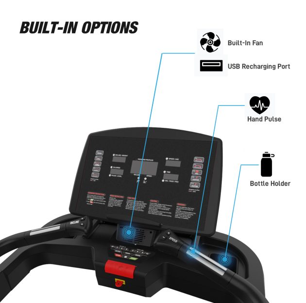 XEBEX FREERUN MOTORIZED TREADMILL SMART CONNECT - XEBEX FITNESS