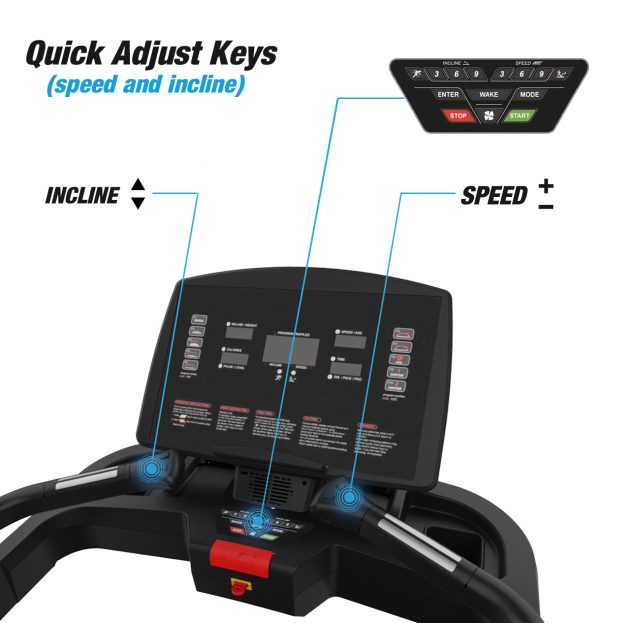 XEBEX FREERUN MOTORIZED TREADMILL SMART CONNECT - XEBEX FITNESS