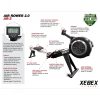 XEBEX AIR ROWER 2.0 - XEBEX FITNESS
