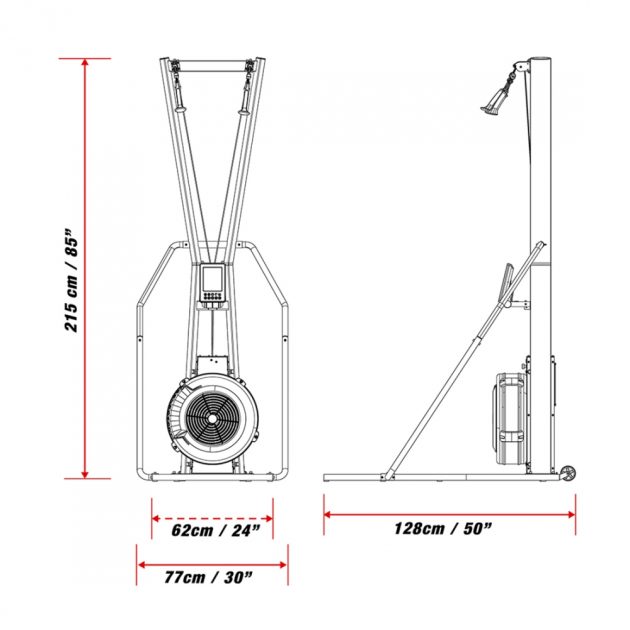 XEBEX AIR SKI TRAINER ECO - XEBEX FITNESS